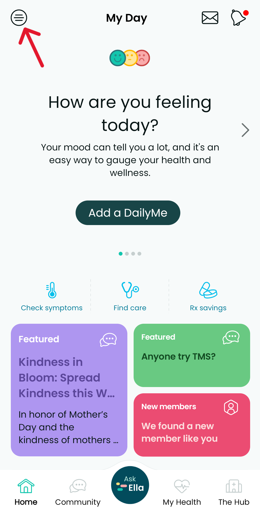 Managing my account and settings on the PLM app – PatientsLikeMe help ...